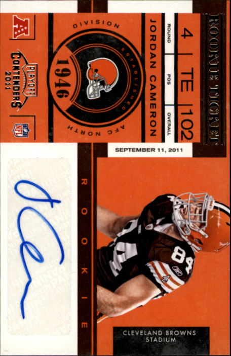 Buy Jordan Cameron Cards Online | Jordan Cameron Football Price Guide ...