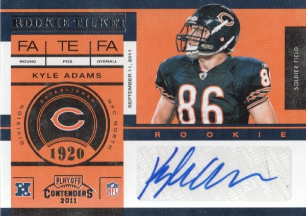 Kyle Adams Football Price Guide | Kyle Adams Trading Card Value – Beckett