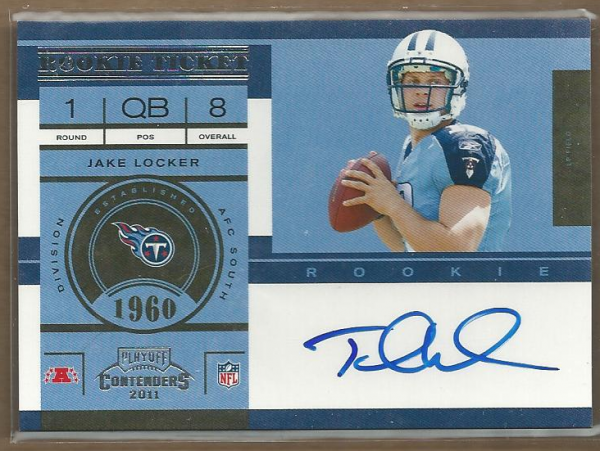 Jake Locker Football Price Guide | Jake Locker Trading Card Value – Beckett