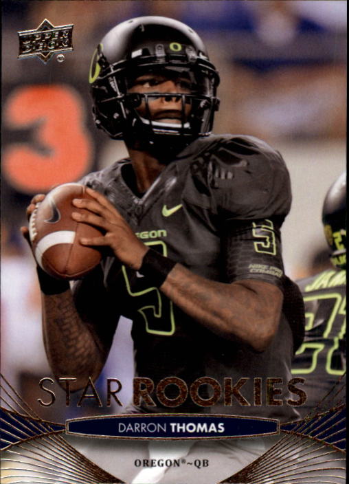 Darron Thomas Football Price Guide | Darron Thomas Trading Card Value ...