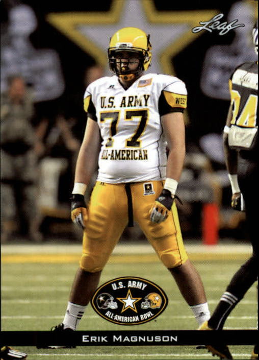 Erik Magnuson Football Price Guide | Erik Magnuson Trading Card Value ...