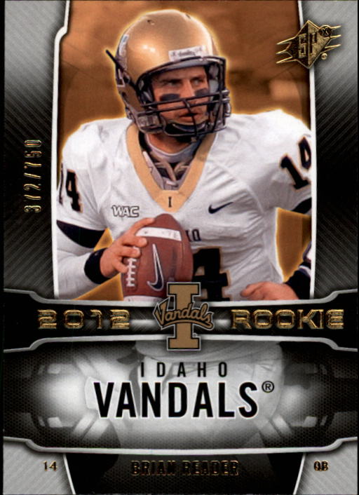 Brian Reader Football Price Guide | Brian Reader Trading Card Value ...