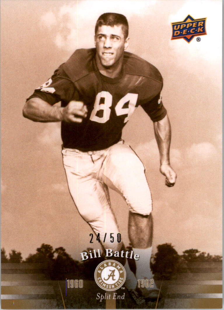 Bill Battle Football Price Guide | Bill Battle Trading Card Value – Beckett