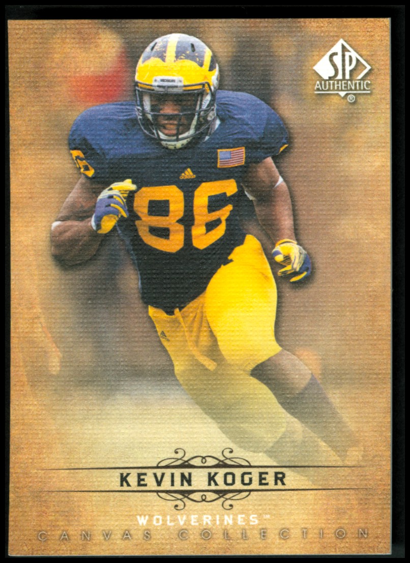 Kevin Koger Football Price Guide | Kevin Koger Trading Card Value – Beckett