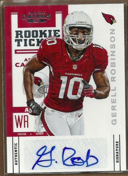 Gerell Robinson Football Price Guide | Gerell Robinson Trading Card ...