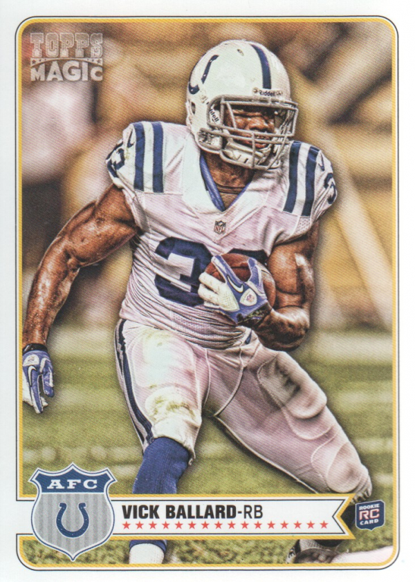 Vick Ballard Football Price Guide | Vick Ballard Trading Card Value ...