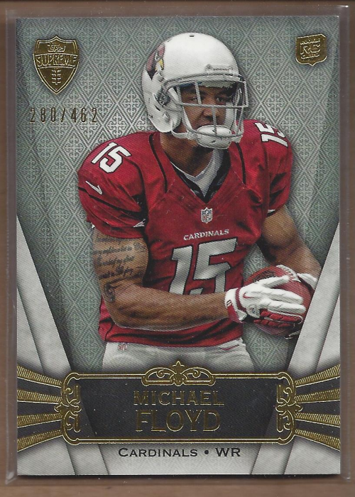 Michael Floyd Football Price Guide | Michael Floyd Trading Card Value ...