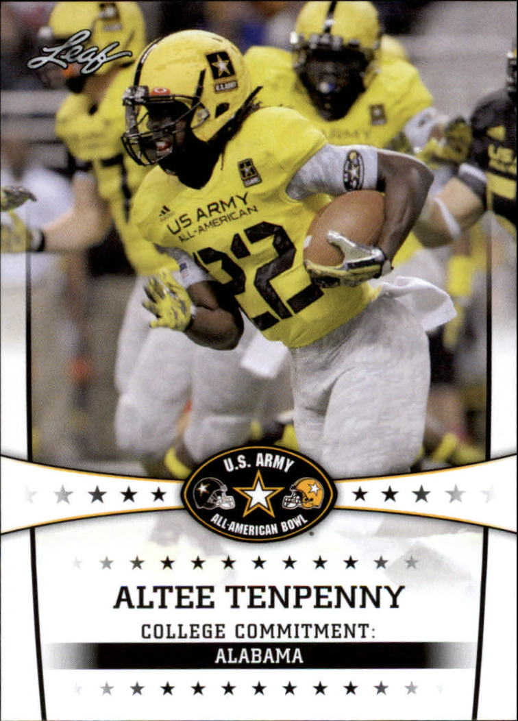Altee Tenpenny Football Price Guide | Altee Tenpenny Trading Card Value ...