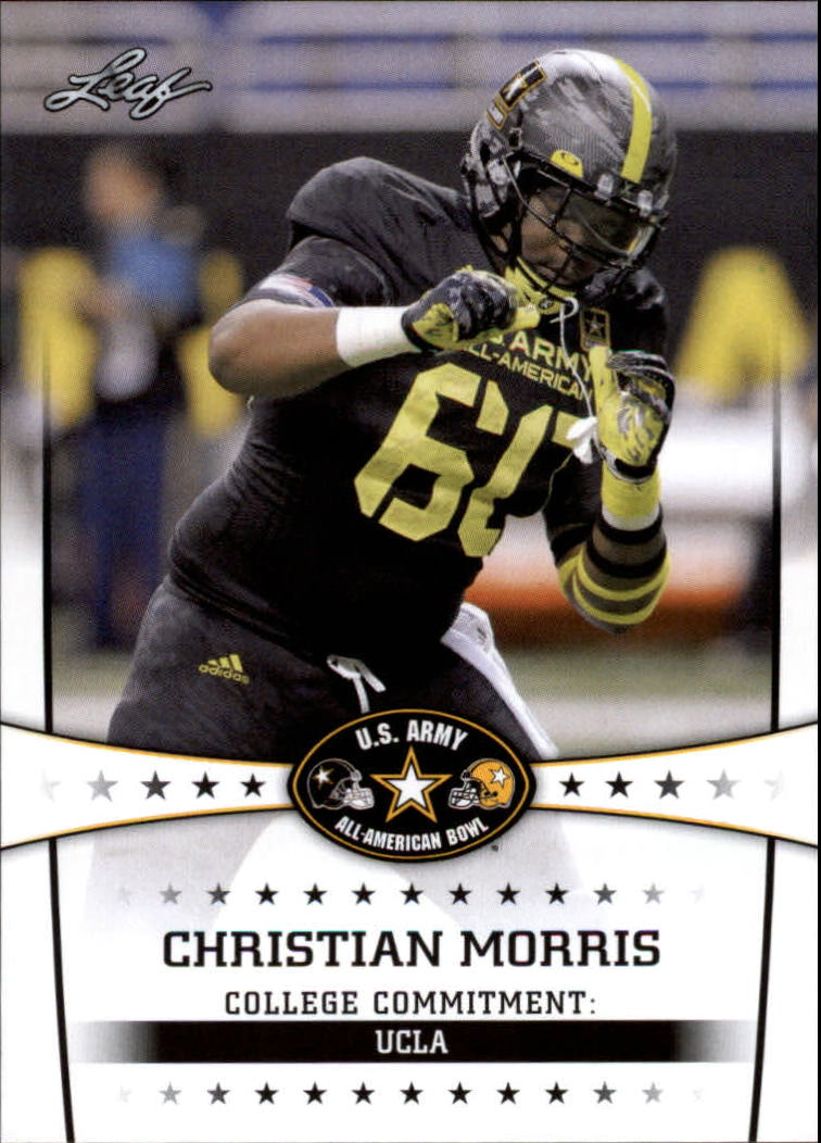 Christian Morris Football Price Guide | Christian Morris Trading Card ...