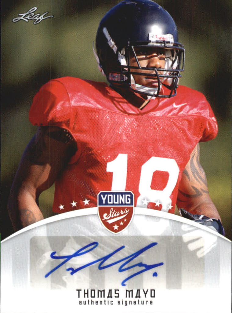 Thomas Mayo Football Price Guide | Thomas Mayo Trading Card Value – Beckett