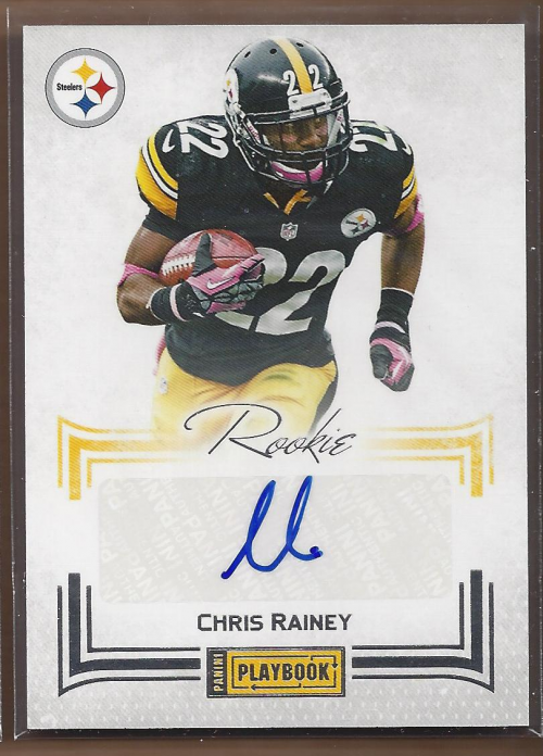 Chris Rainey Football Price Guide | Chris Rainey Trading Card Value ...