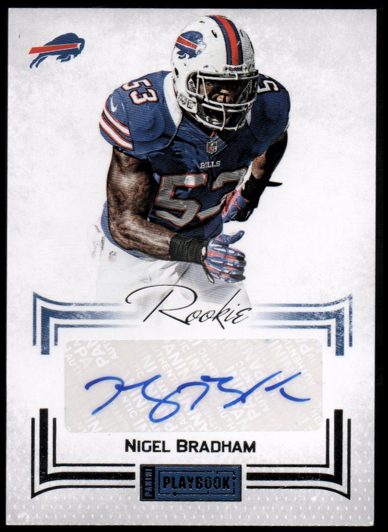 Nigel Bradham Football Price Guide | Nigel Bradham Trading Card Value ...