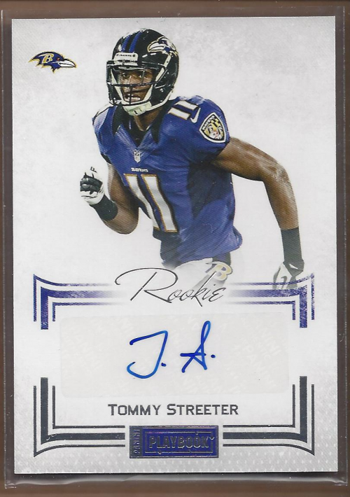 Tommy Streeter Football Price Guide | Tommy Streeter Trading Card Value ...