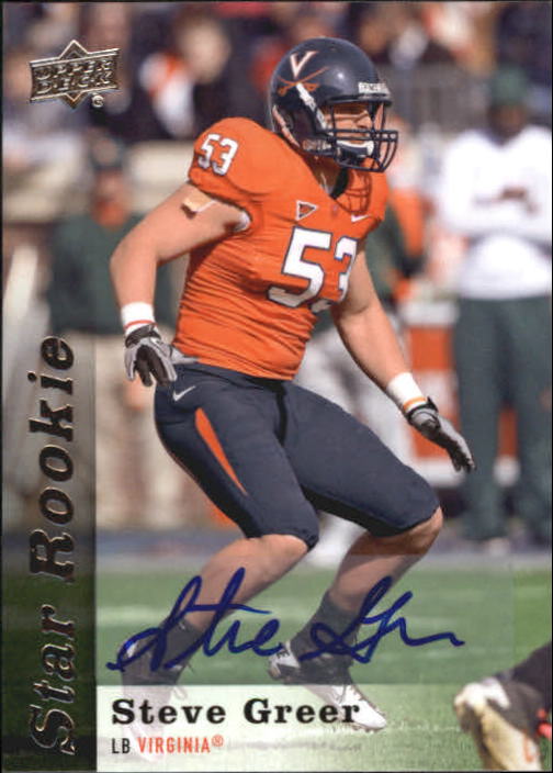 Steve Greer Football Price Guide | Steve Greer Trading Card Value – Beckett