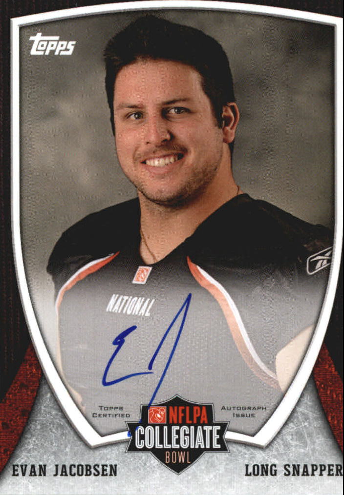 Evan Jacobsen Football Price Guide | Evan Jacobsen Trading Card Value ...