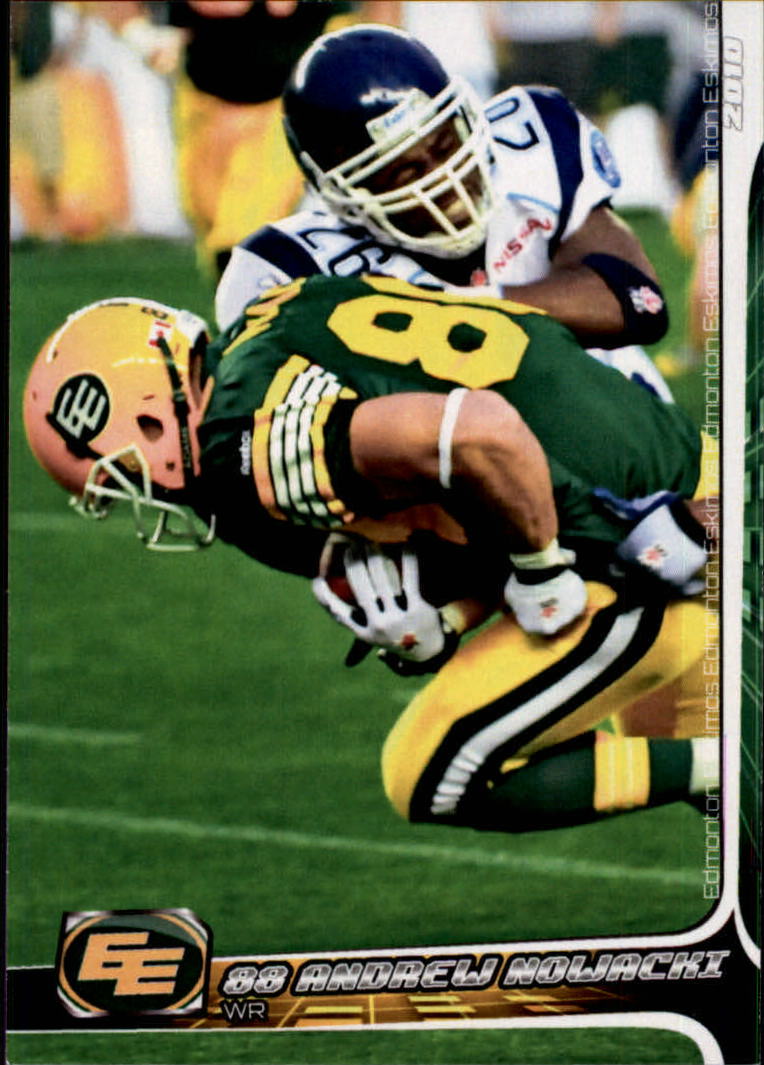 Andrew Nowacki Football Price Guide | Andrew Nowacki Trading Card Value – Beckett