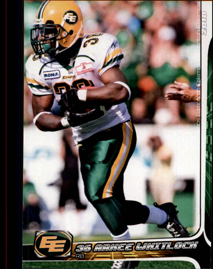 Arkee Whitlock Football Price Guide | Arkee Whitlock Trading Card Value ...