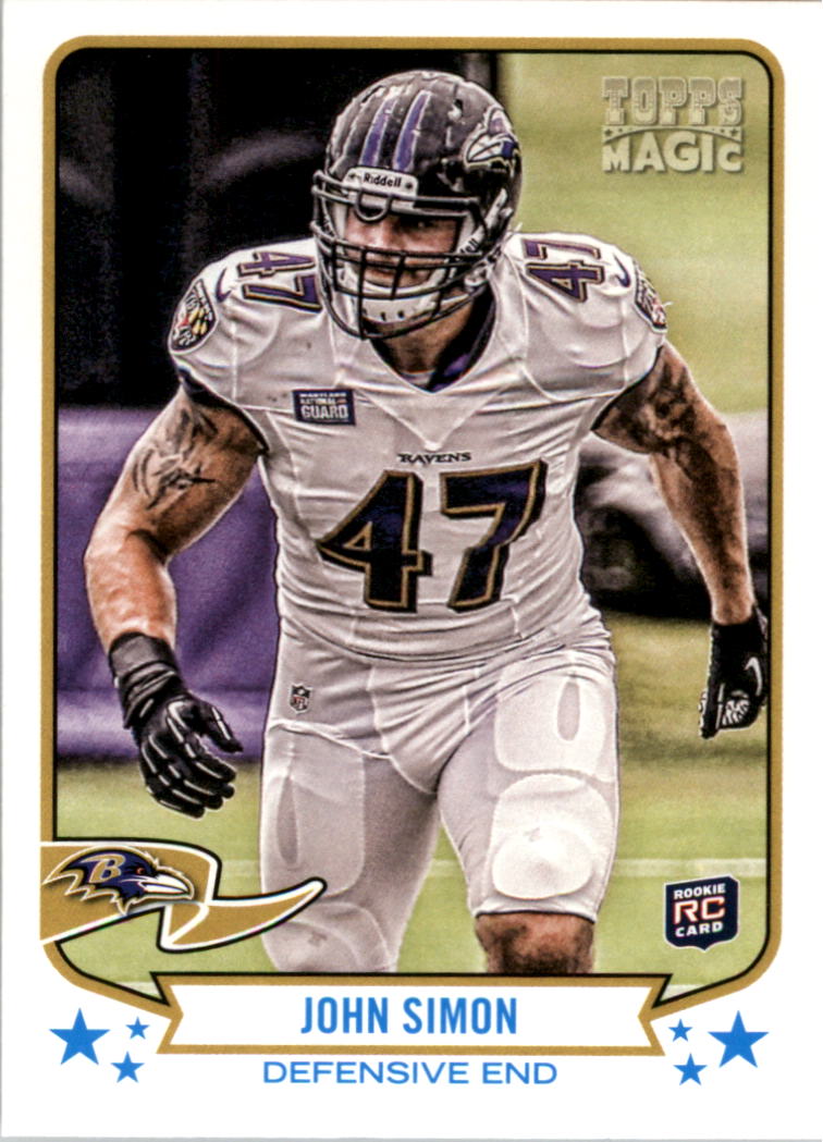 John LB Simon Football Price Guide | John LB Simon Trading Card Value ...