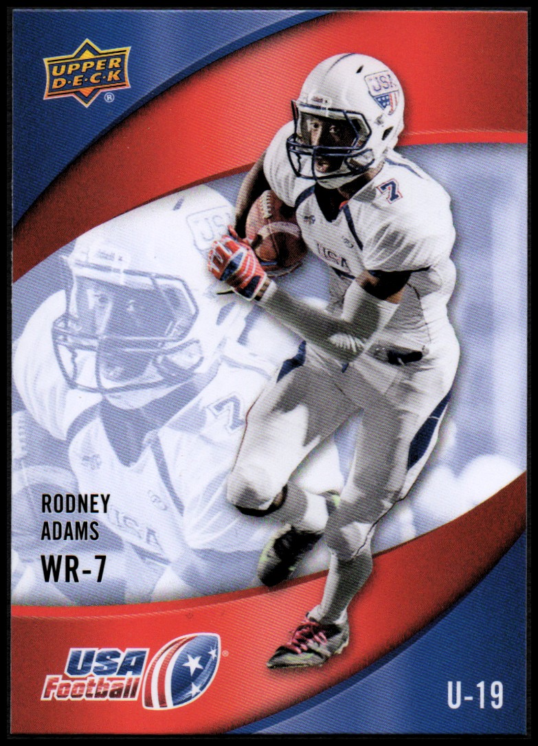 Rodney Adams Football Price Guide | Rodney Adams Trading Card Value ...