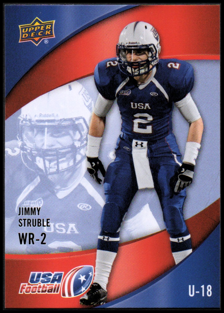 Jimmy Struble Football Price Guide | Jimmy Struble Trading Card Value ...