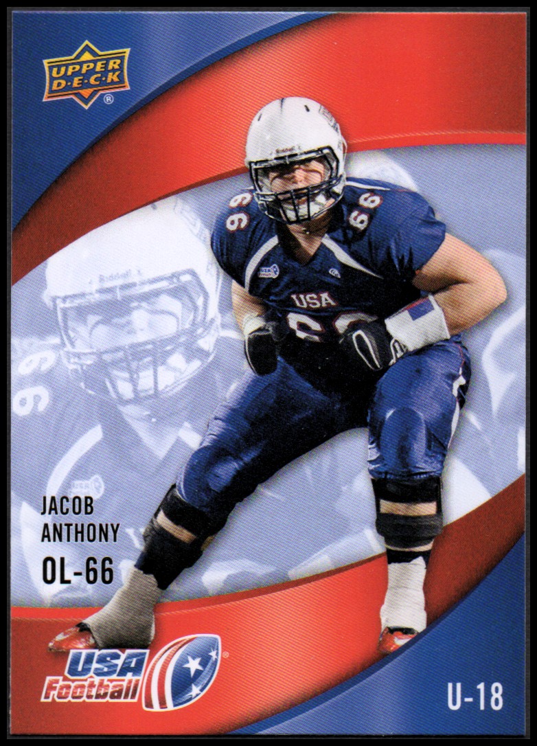 Jacob Anthony Football Price Guide | Jacob Anthony Trading Card Value ...