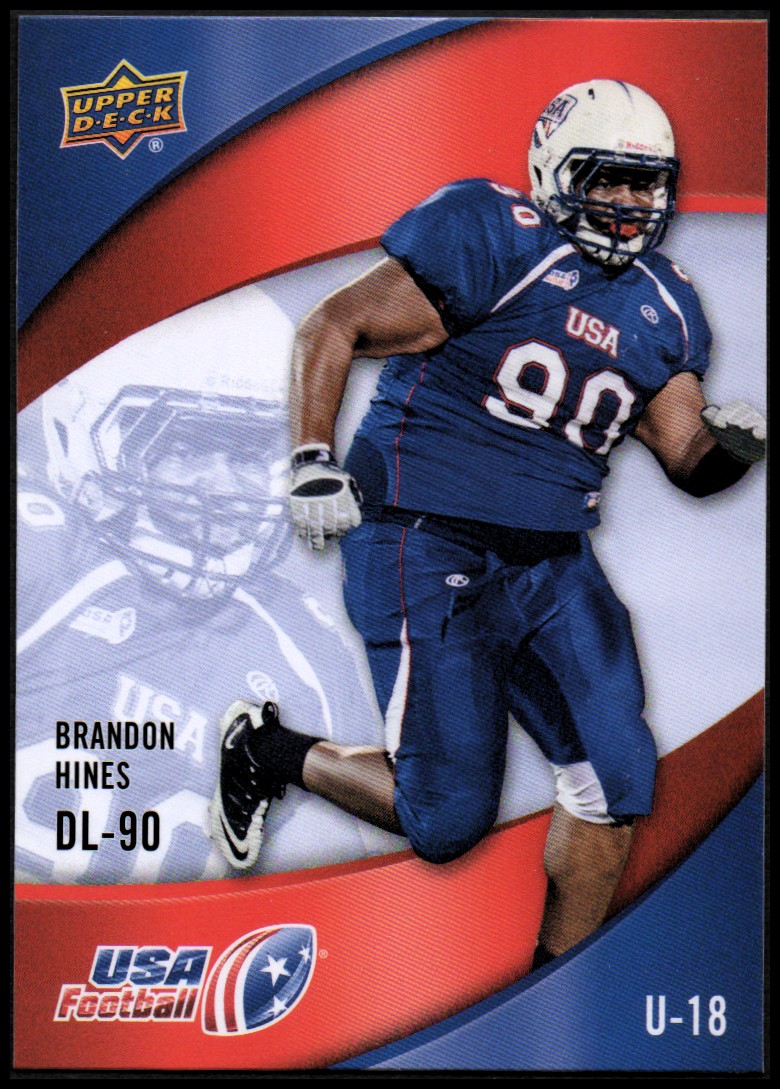 Brandon Hines Football Price Guide | Brandon Hines Trading Card Value ...
