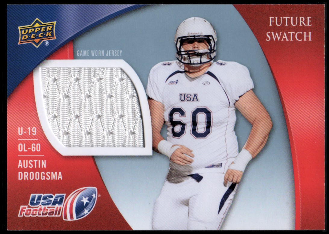 Austin Droogsma Football Price Guide | Austin Droogsma Trading Card ...