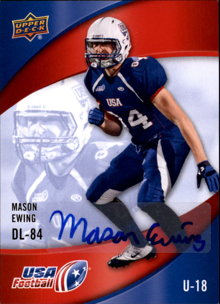 Mason Ewing Football Price Guide | Mason Ewing Trading Card Value – Beckett