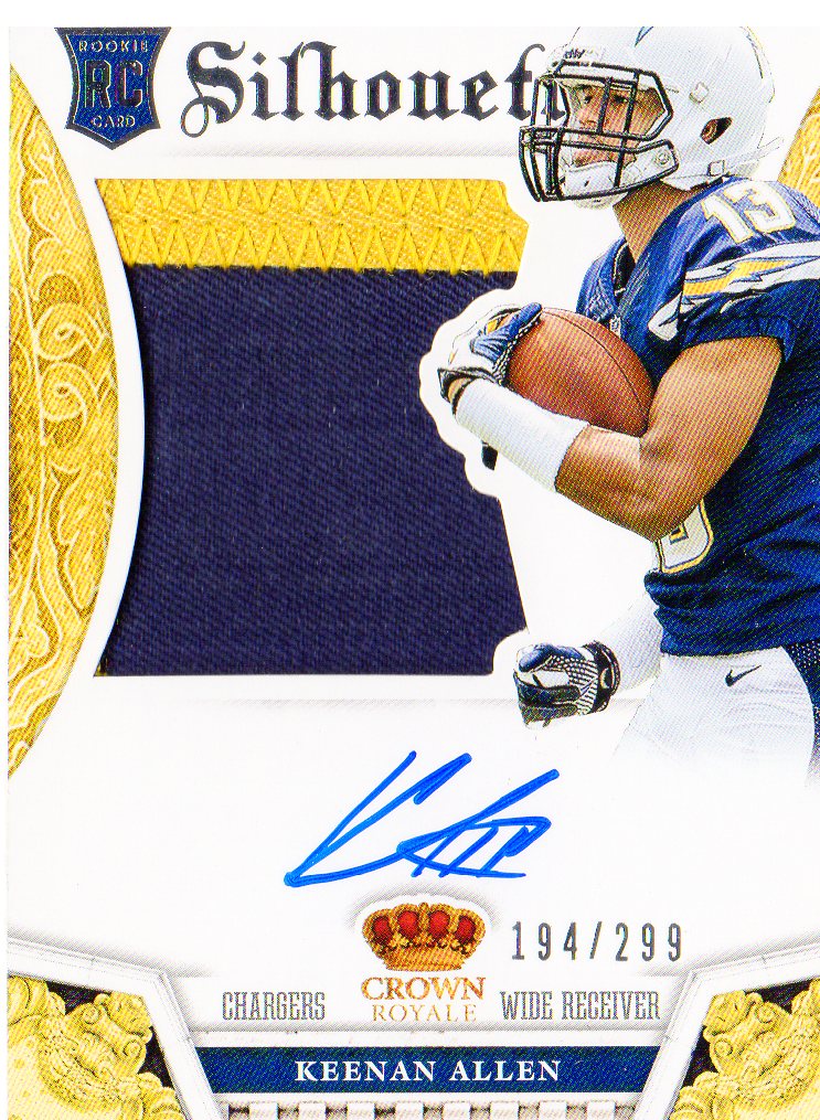 Keenan Allen Football Price Guide | Keenan Allen Trading Card Value ...