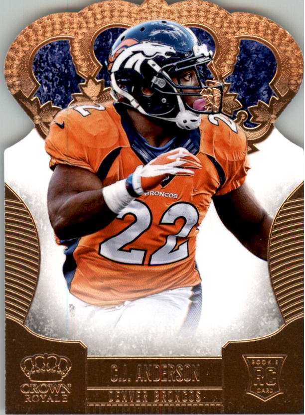 C.J. Anderson Football Price Guide | C.J. Anderson Trading Card Value ...