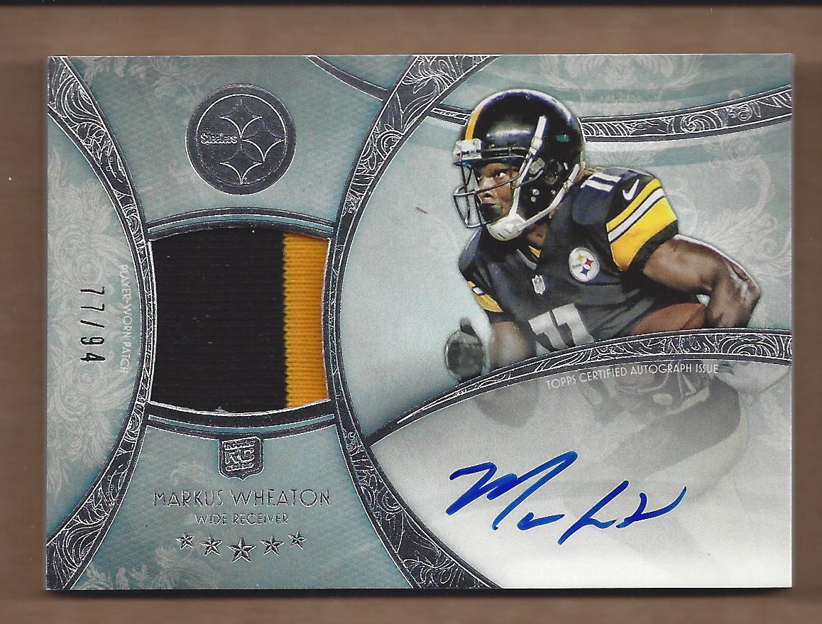 Markus Wheaton Football Price Guide | Markus Wheaton Trading Card Value ...