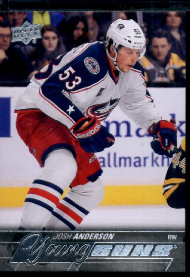 Josh Anderson Hockey Price Guide | Josh Anderson Trading Card Value ...