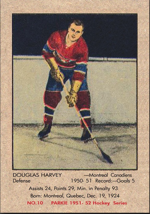 Doug Harvey Hockey Price Guide | Doug Harvey Trading Card Value – Beckett