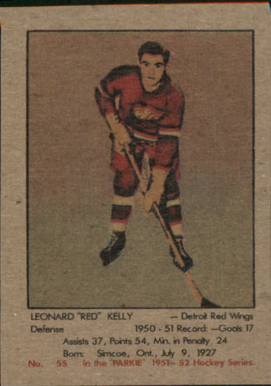 Red Kelly Hockey Price Guide | Red Kelly Trading Card Value – Beckett