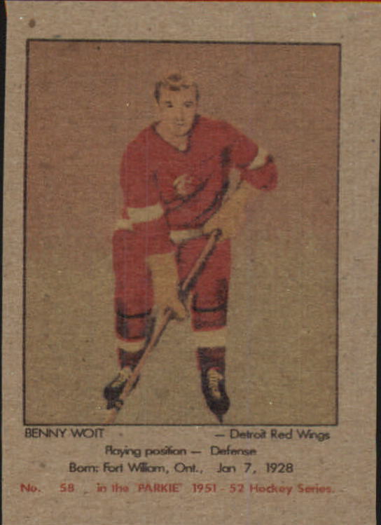 Benny Woit Hockey Price Guide | Benny Woit Trading Card Value – Beckett