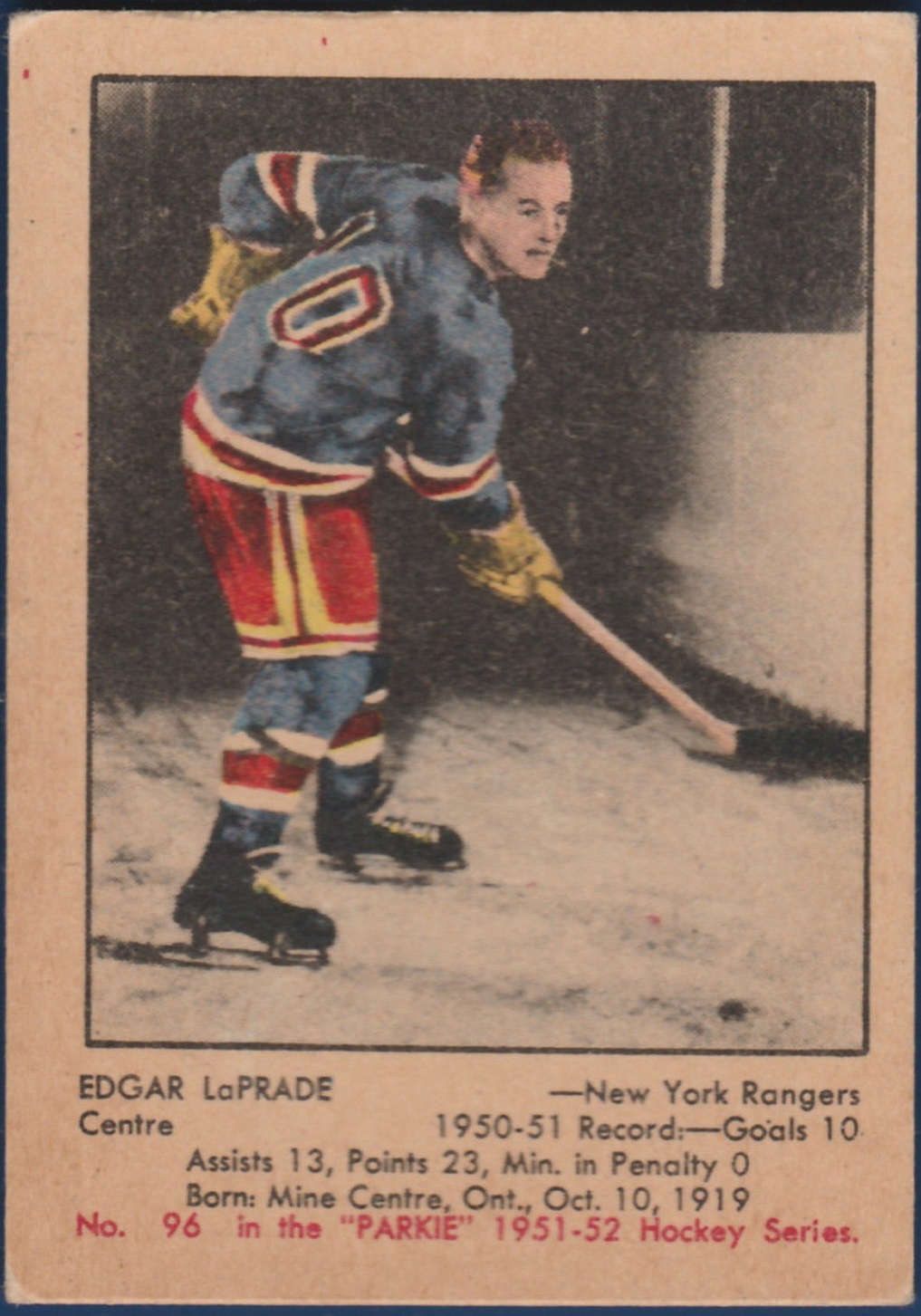 Edgar Laprade Hockey Price Guide | Edgar Laprade Trading Card Value ...