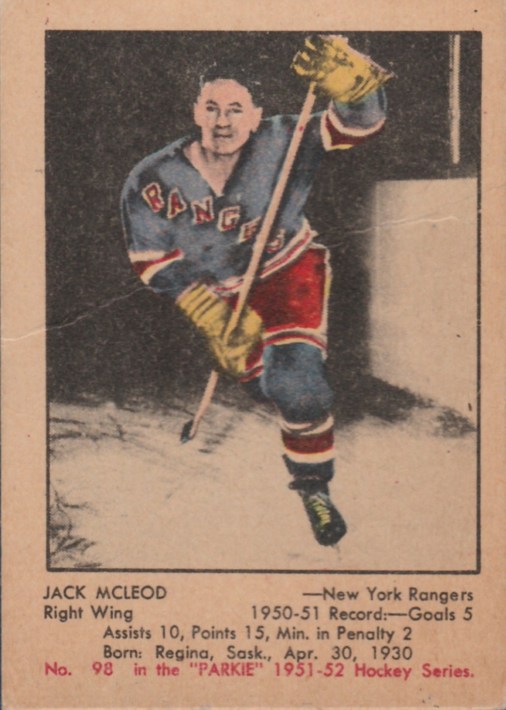 Jack McLeod Hockey Price Guide | Jack McLeod Trading Card Value – Beckett