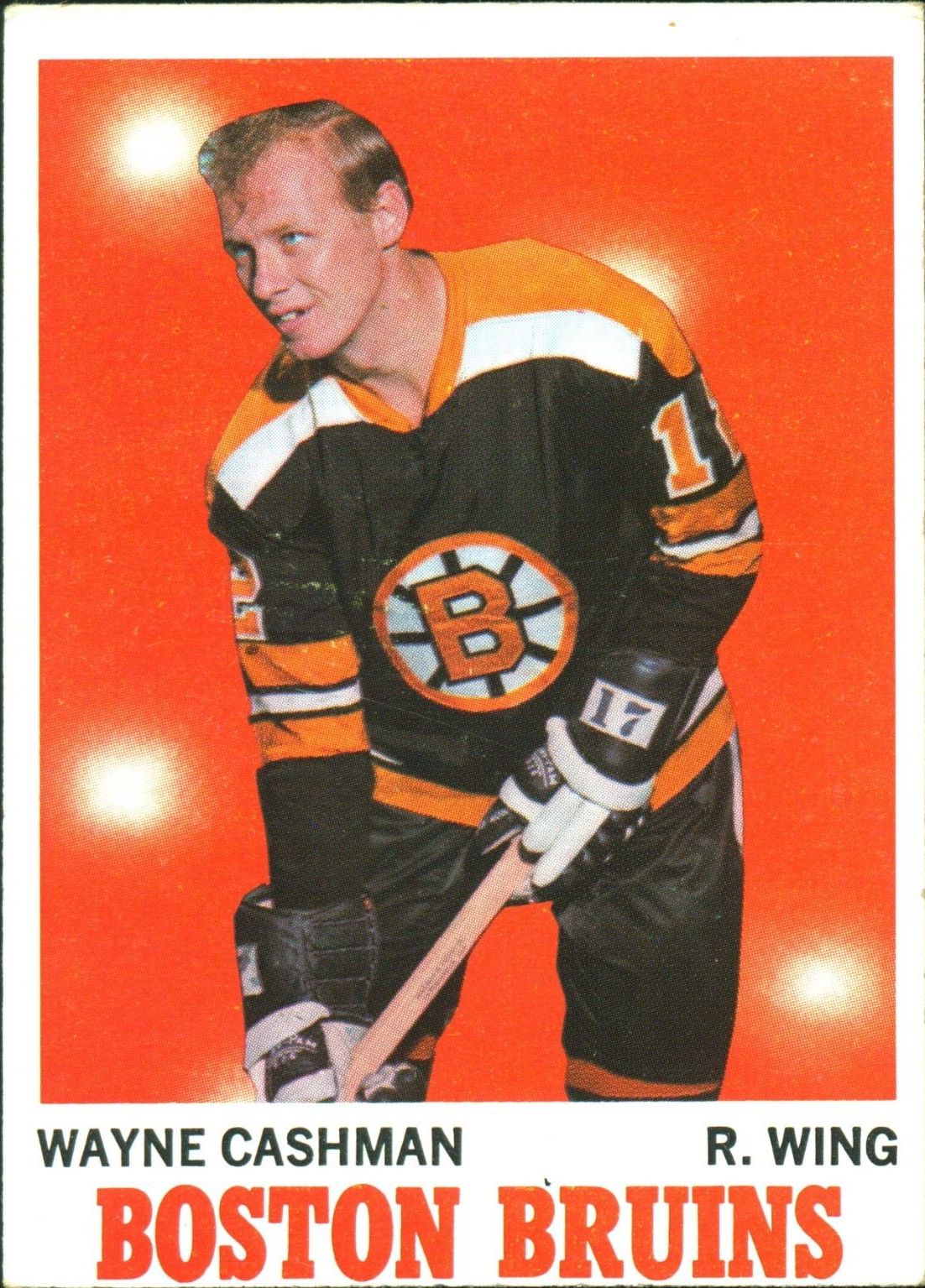 Wayne Cashman Hockey Price Guide | Wayne Cashman Trading Card Value ...