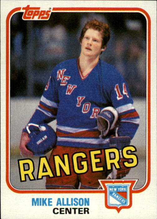 Mike Allison Hockey Price Guide | Mike Allison Trading Card Value – Beckett