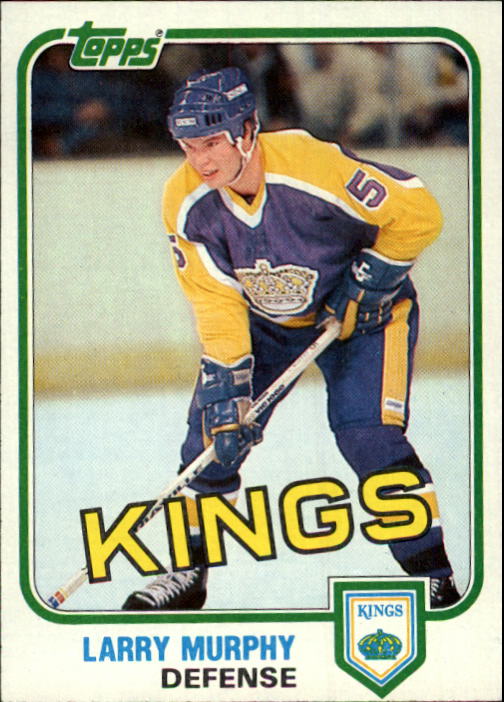 Larry Murphy Hockey Price Guide | Larry Murphy Trading Card Value – Beckett