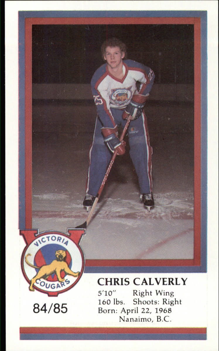 Chris Calverley Hockey Price Guide | Chris Calverley Trading Card Value ...