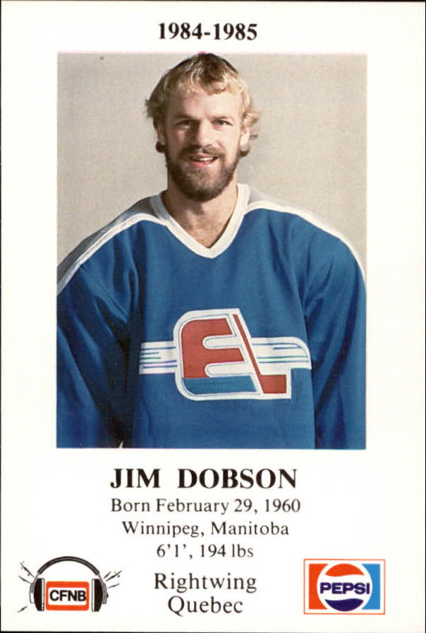 Jim Dobson Hockey Price Guide | Jim Dobson Trading Card Value – Beckett