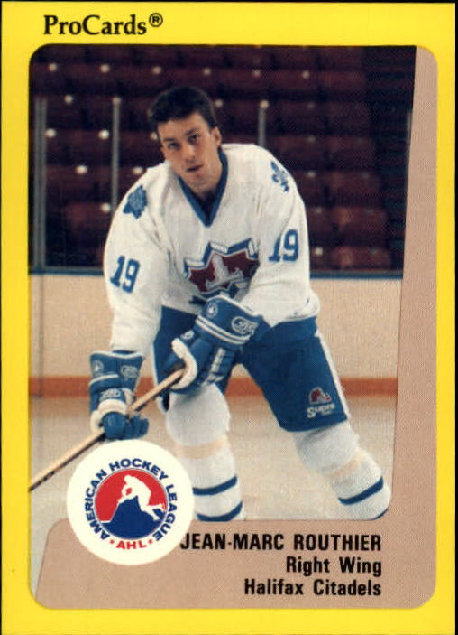 Jean-Marc Routhier Hockey Price Guide | Jean-Marc Routhier Trading Card ...