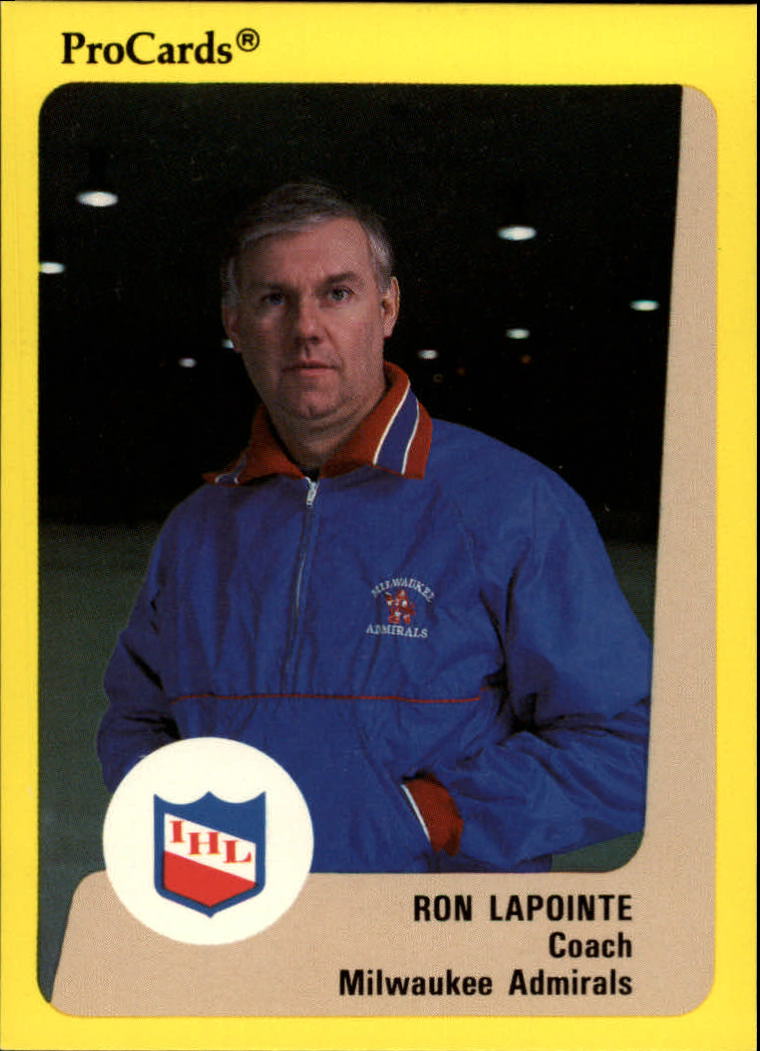 Ron Lapointe Hockey Price Guide | Ron Lapointe Trading Card Value – Beckett