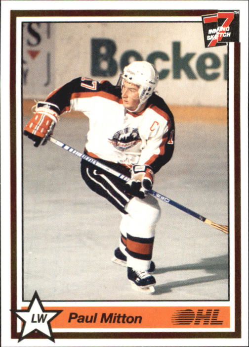 Paul Mitton Hockey Price Guide | Paul Mitton Trading Card Value – Beckett