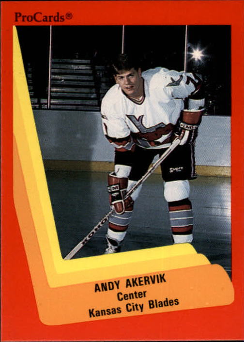 Andy Akervik Hockey Price Guide | Andy Akervik Trading Card Value – Beckett