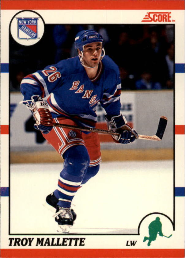 Troy Mallette Hockey Price Guide | Troy Mallette Trading Card Value ...