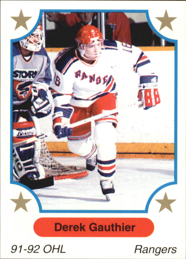 Derek Gauthier Hockey Price Guide | Derek Gauthier Trading Card Value ...