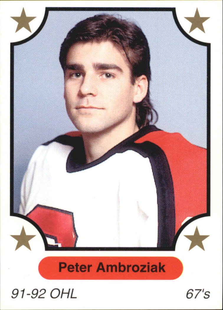Peter Ambroziak Hockey Price Guide | Peter Ambroziak Trading Card Value ...
