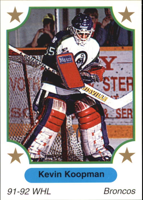 Buy Kevin Koopman Cards Online | Kevin Koopman Hockey Price Guide - Beckett